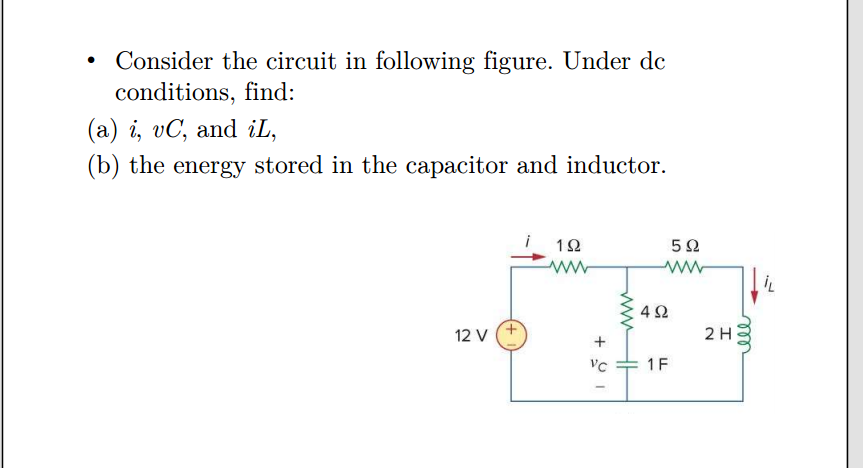 Solved Consider the circuit in following figure. Under de | Chegg.com