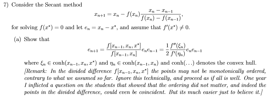 Solved This Is A Numerical Analysis Problem Please Answer 2478