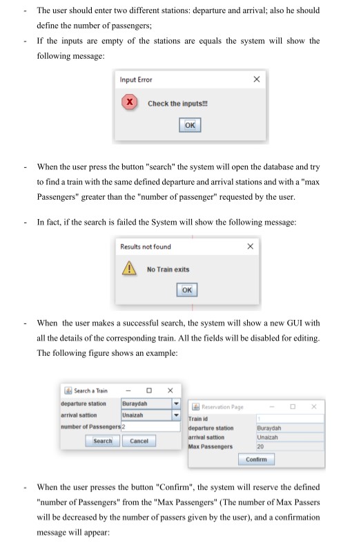 Solved In this project, we aim to implement a train | Chegg.com