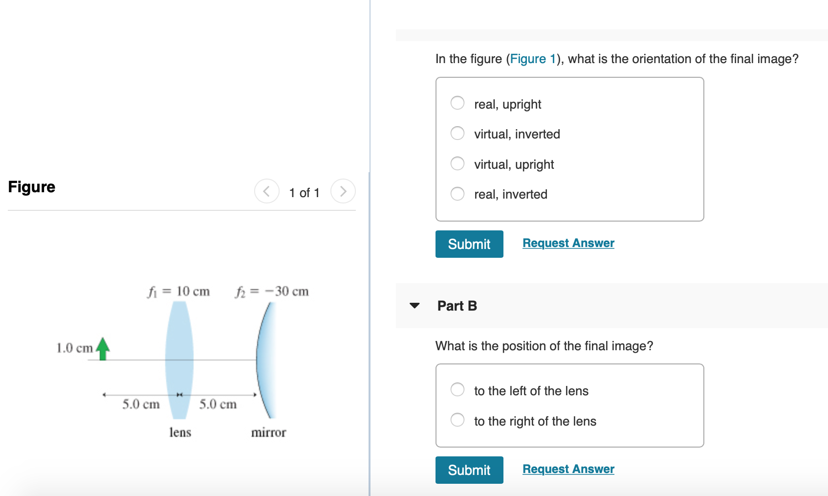 Solved In the figure (Figure 1), what is the orientation of | Chegg.com