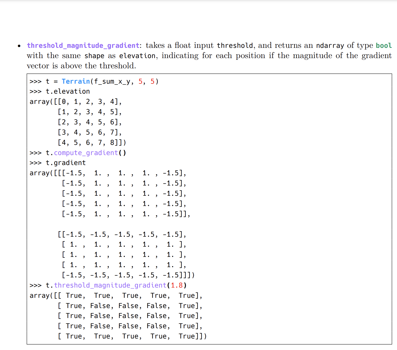 Solved so, note that for each of the methods defined below, | Chegg.com