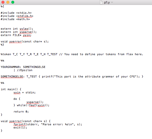 Solved Project Description You will create a parser that | Chegg.com