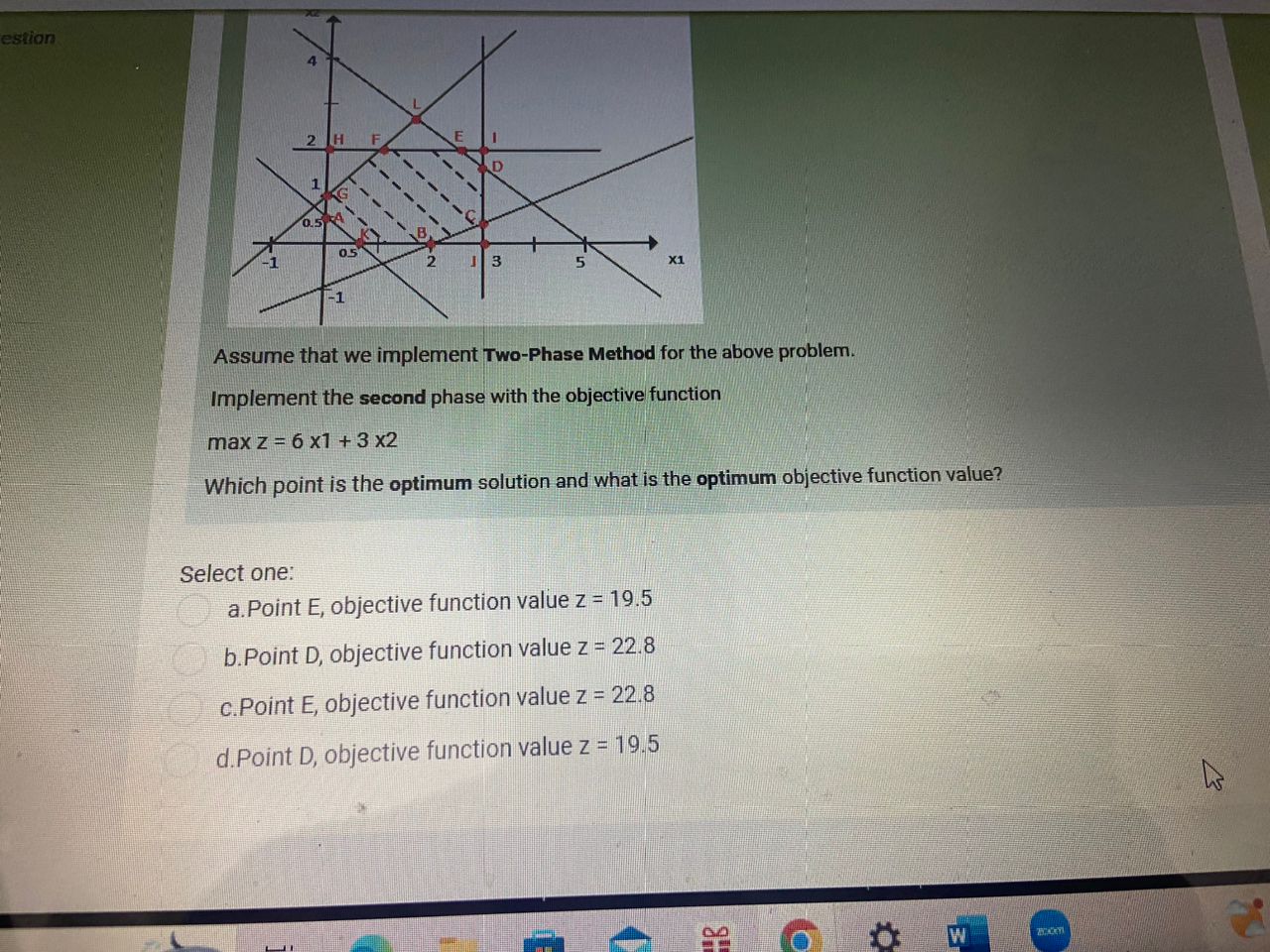 Solved Assume that we implement Two-Phase Method for the | Chegg.com