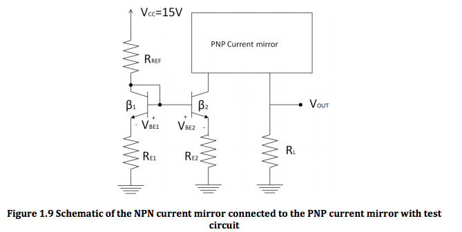 Solved Design a PNP current mirror such that it can be | Chegg.com