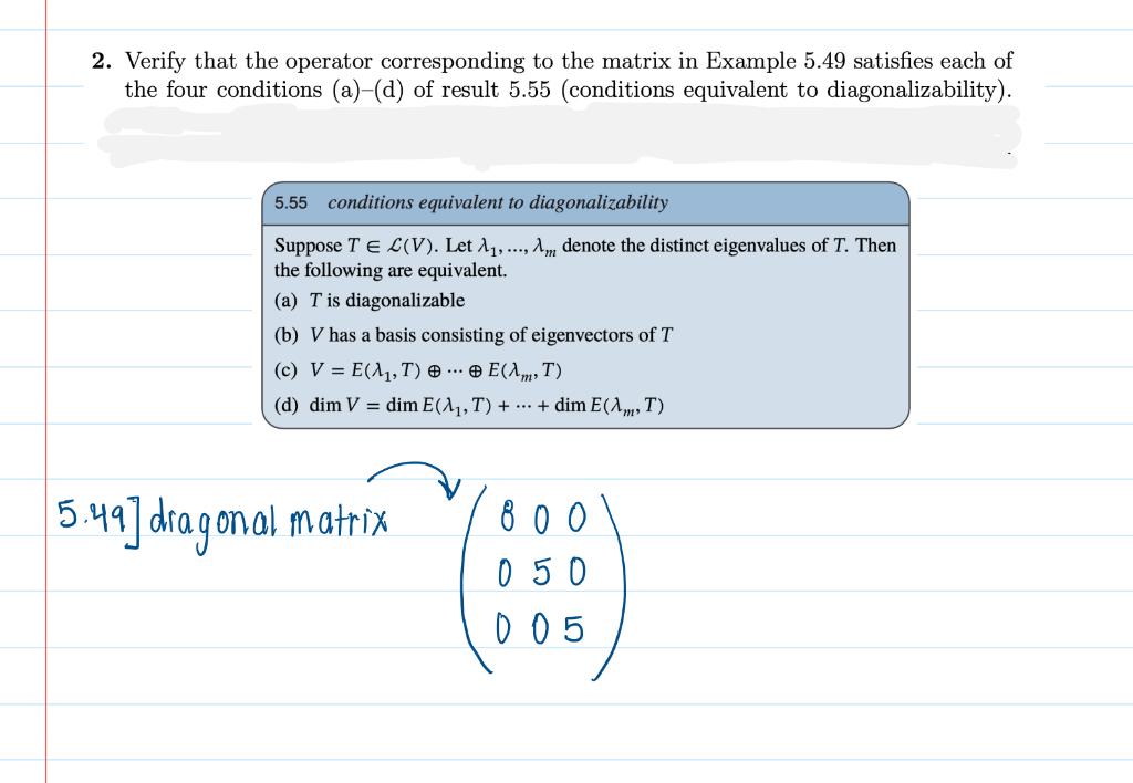 Solved 2. Verify that the operator corresponding to the | Chegg.com Solved 2. Verify that the operator corresponding to the | Chegg.com