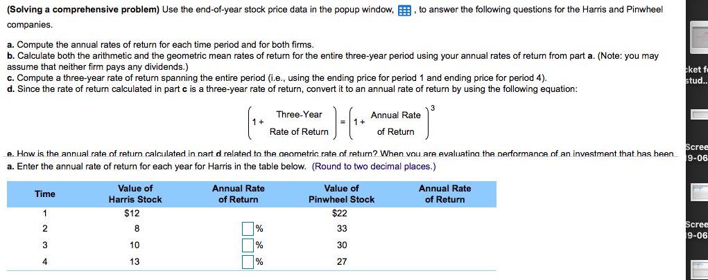 Solved (Solving a comprehensive problem) Use the end-of-year | Chegg.com