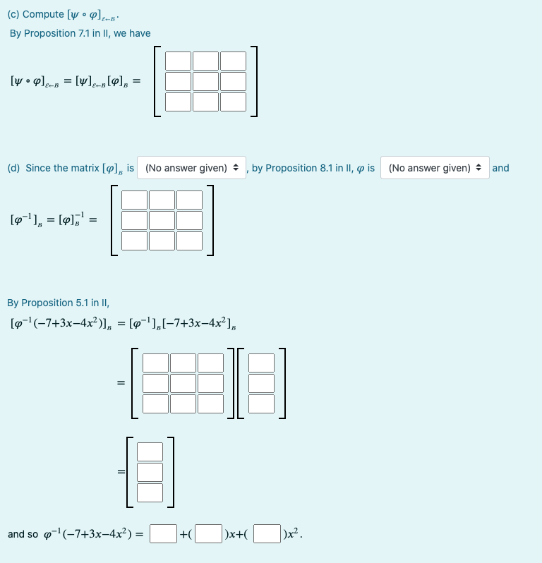Solved Consider the following linear transformations: Q: P2 | Chegg.com