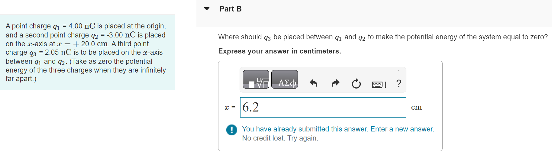 Solved A point charge q1=4.00nC is placed at the origin, and | Chegg.com