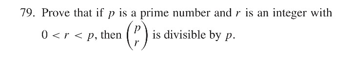 Solved Prove That If P Is A Prime Number And R Is An Integer