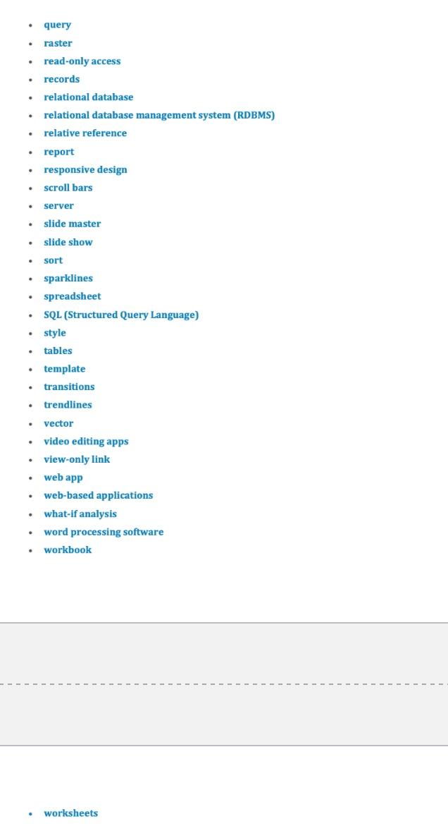 Solved Module 5 of the "Technology for Success - | Chegg.com