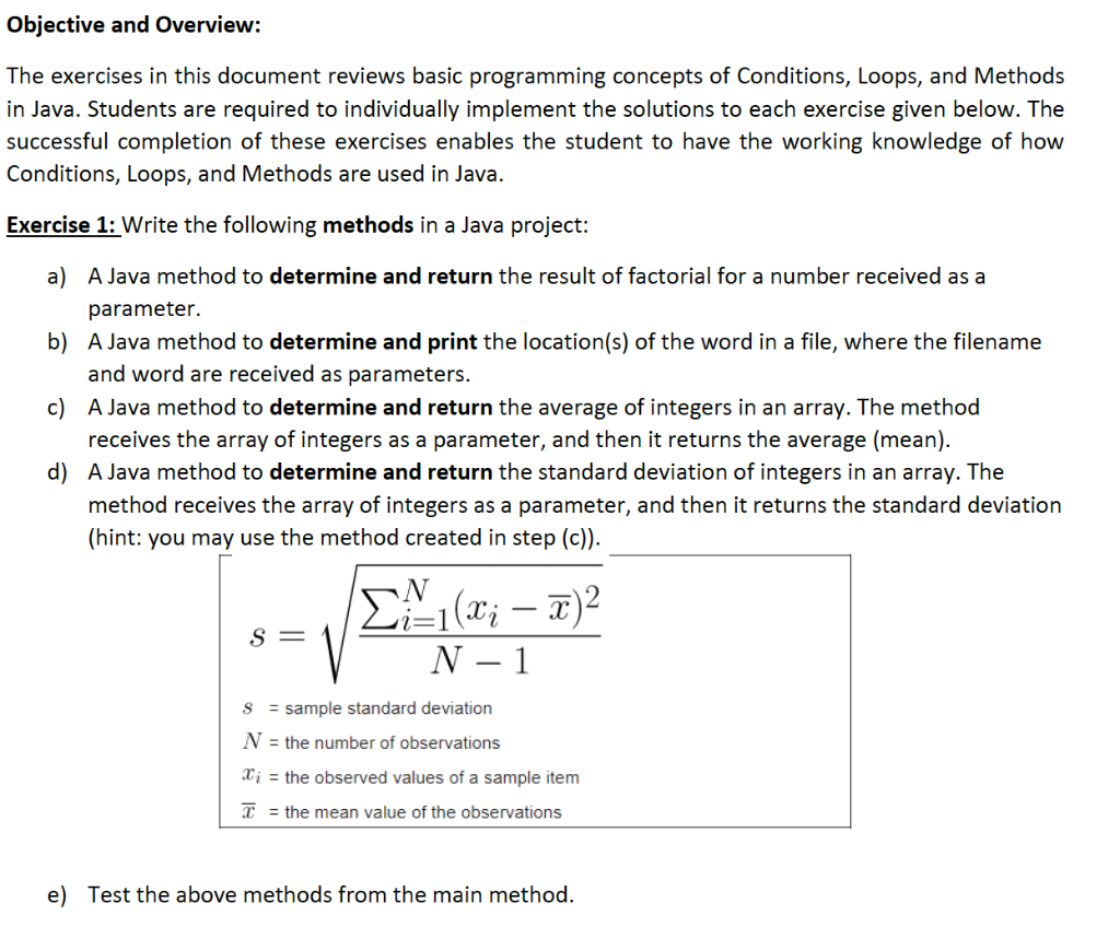 Solved Objective and Overview: The exercises in this | Chegg.com