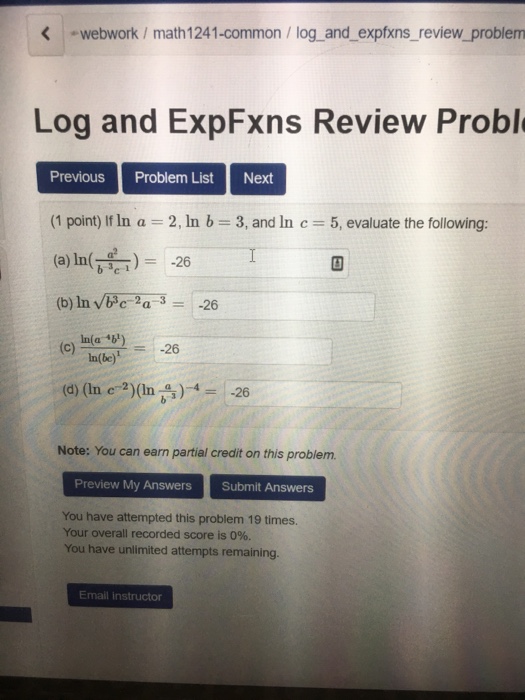 Solved く -webwork / math1 241-common / | Chegg.com