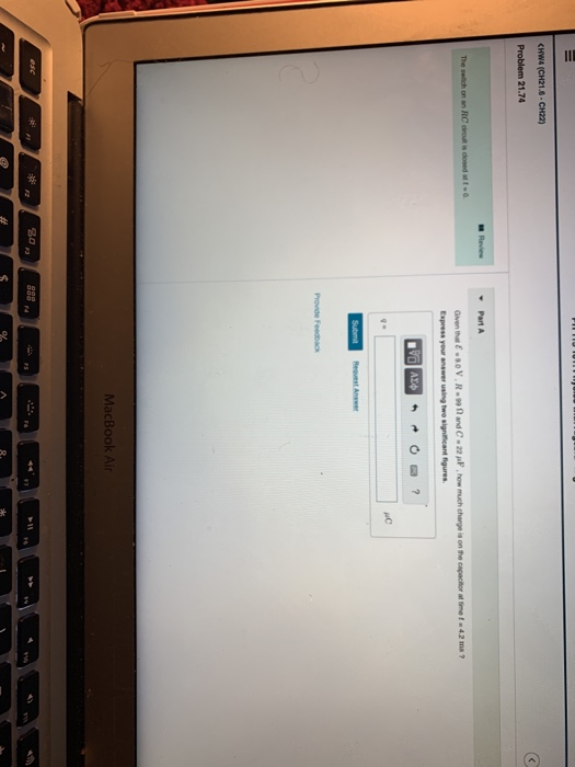 Solved Problem 21.74 aC Request Anewer | Chegg.com