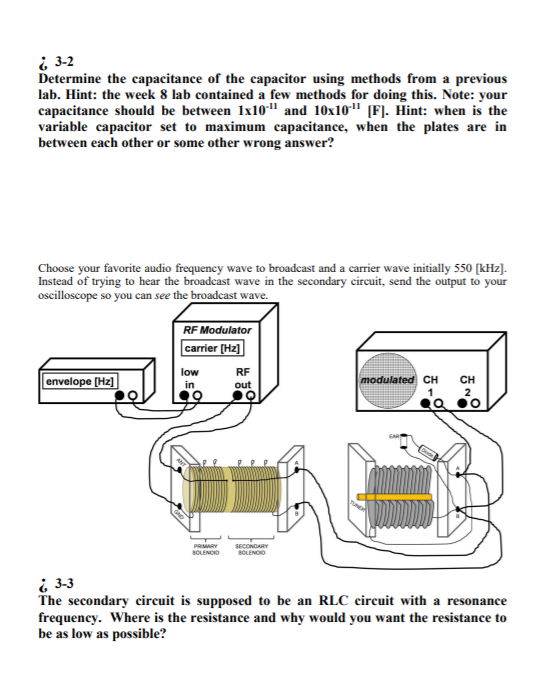 Solved Section 3: mutual inductance "radio" Now you will use | Chegg.com
