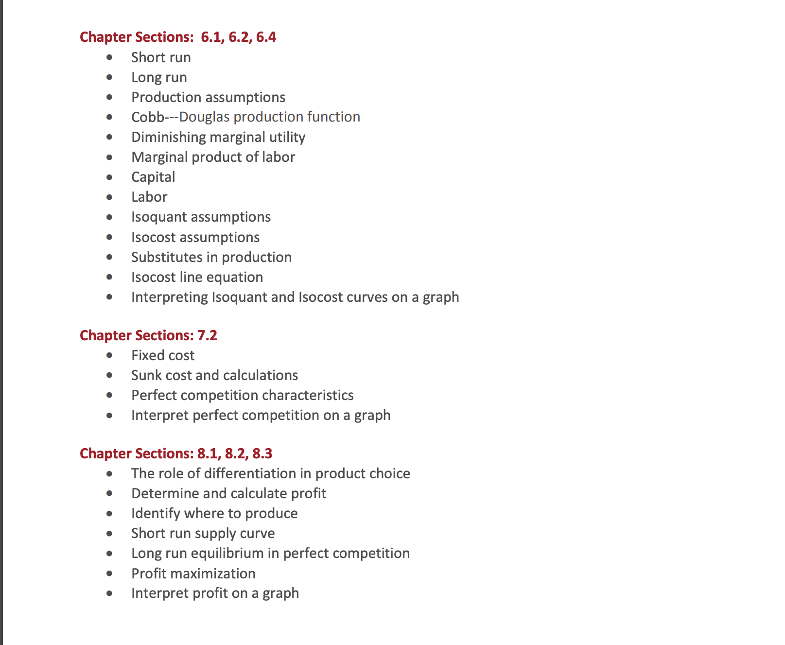 Solved Chapter Sections 6 1 6 2 6 4short Runlong