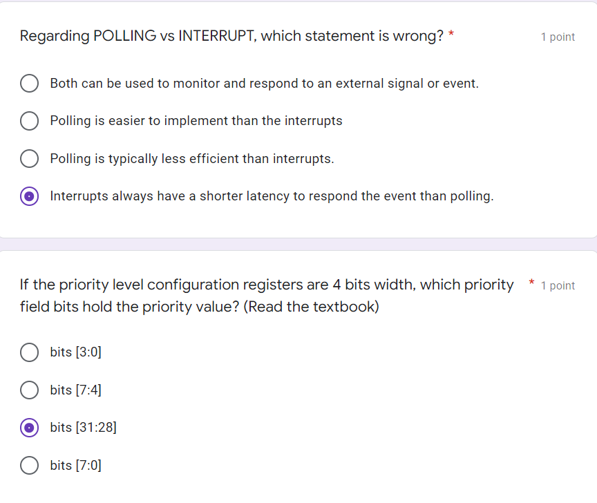 Solved ARM Cortex-M uses a full-descending stack. The | Chegg.com