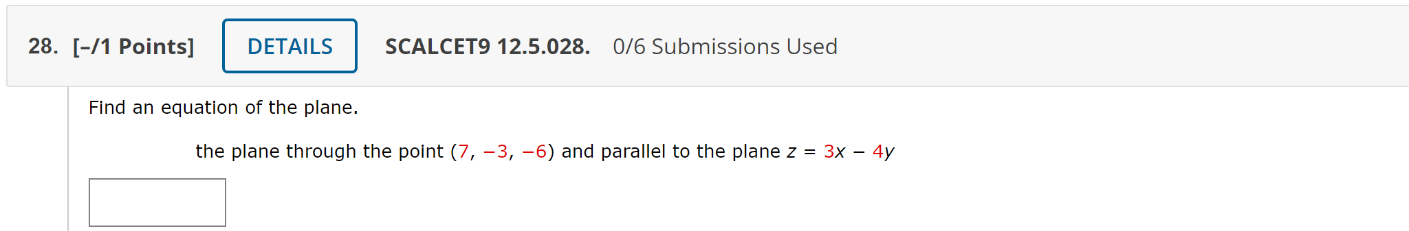 Solved 22. [0/1 Points] DETAILS PREVIOUS ANSWERS Need Help? | Chegg.com
