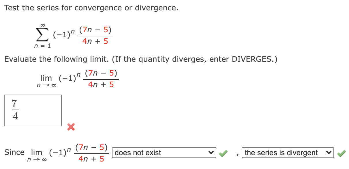 Solved Test the series for convergence or divergence. 00 | Chegg.com