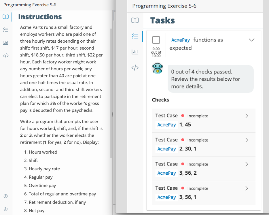 Solved Acme Parts runs a small factory and employs workers | Chegg.com