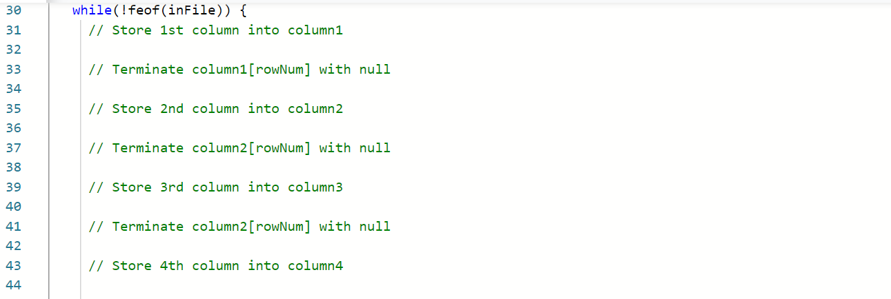 Solved Given a text file containing the availability of food | Chegg.com