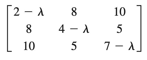 Solved Use Power Method to determine highest eigenvalue | Chegg.com