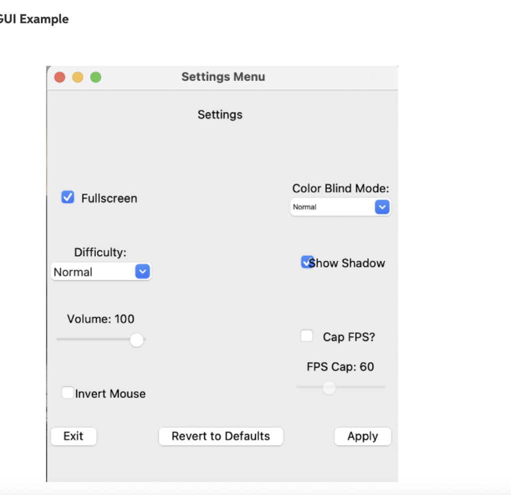 Program Specifications: The GUI must contain the | Chegg.com