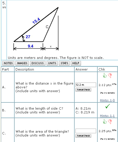 Solved 27 9.4 Units are meters and degrees. The figure is | Chegg.com