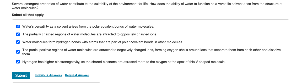 Choose the hydration shells that form around a | Chegg.com