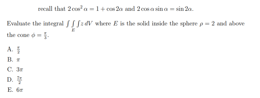 Solved Multivariable Calculus I am having trouble.... please | Chegg.com