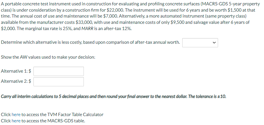 Solved A portable concrete test instrument used in | Chegg.com