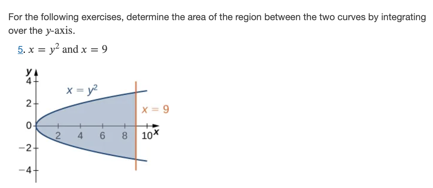 Solved For the following exercises, determine the area of | Chegg.com