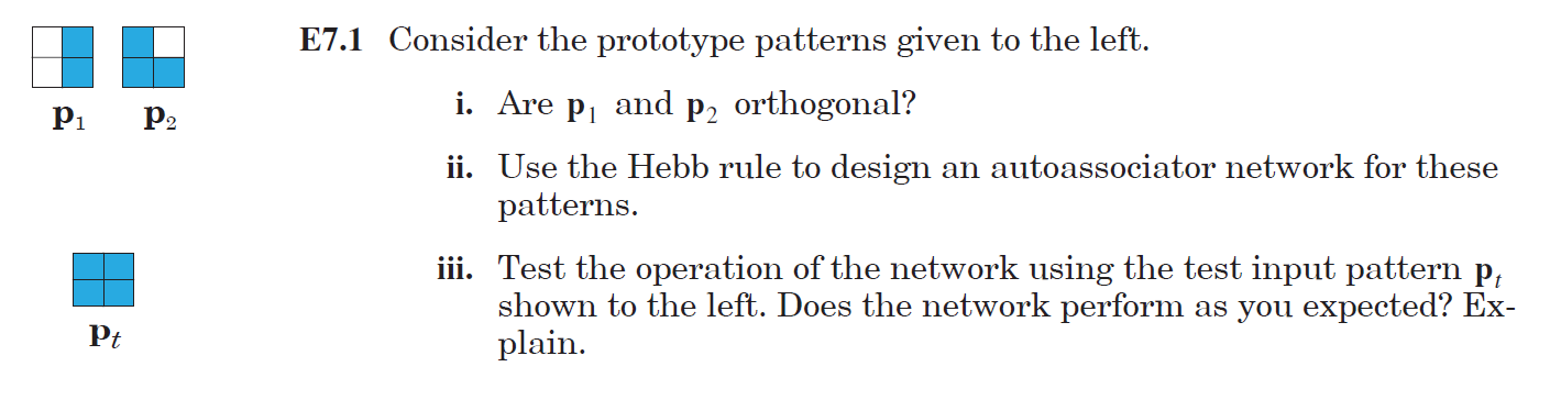 Solved pi P2 E7.1 Consider the prototype patterns given to | Chegg.com