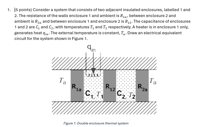 Solved (5 points) Consider a system that consists of two | Chegg.com