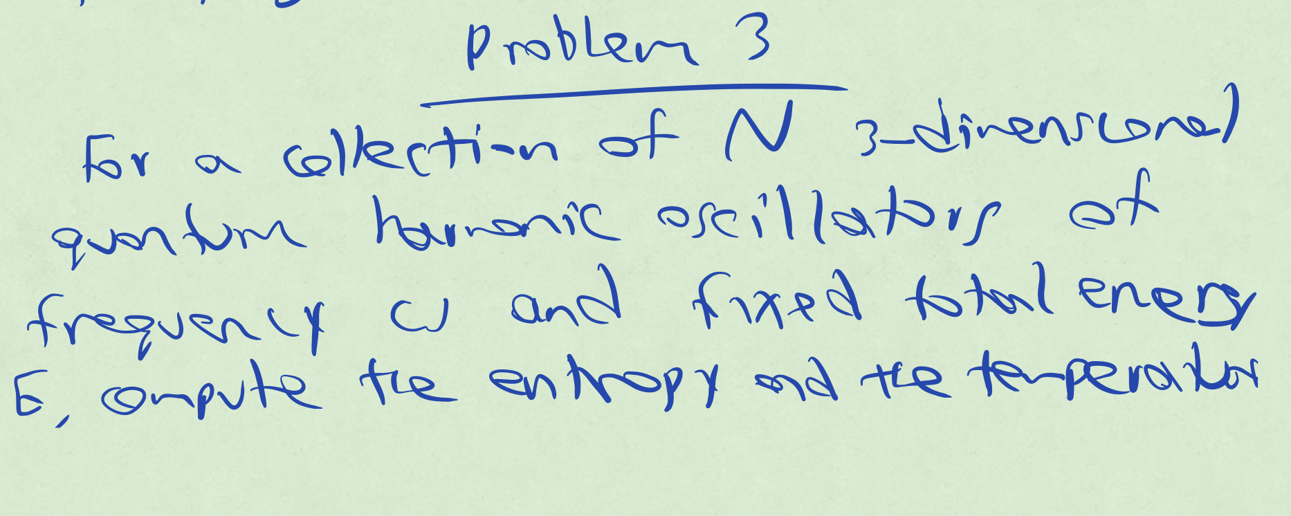 problem 3Consider a collection of N three-dimensional | Chegg.com