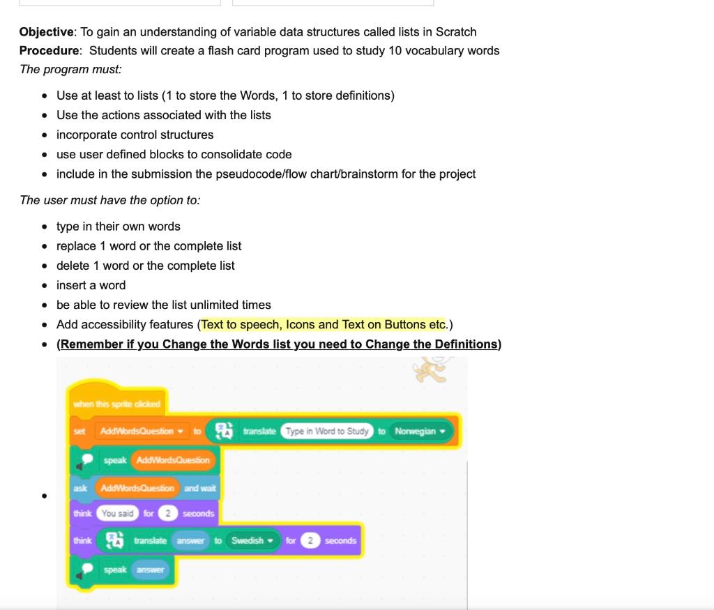 Solved Objective: To gain an understanding of variable data | Chegg.com