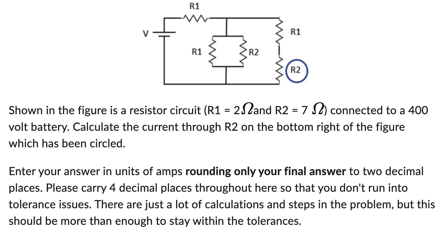 Solved Shown in the figure is a resistor circuit (R1 =2Ω and | Chegg.com