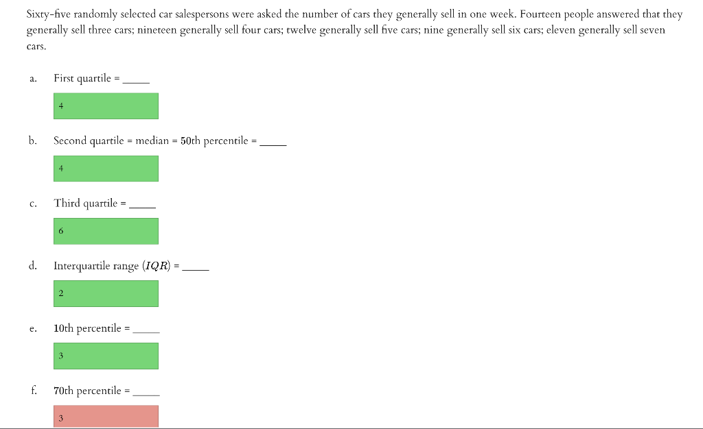 Solved Can you do only F question? rest of question are | Chegg.com