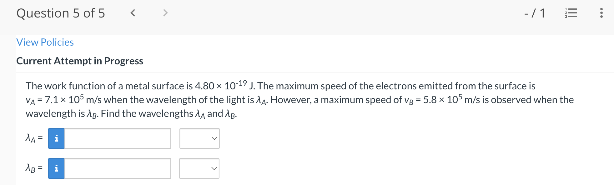Solved Question 4 of 5