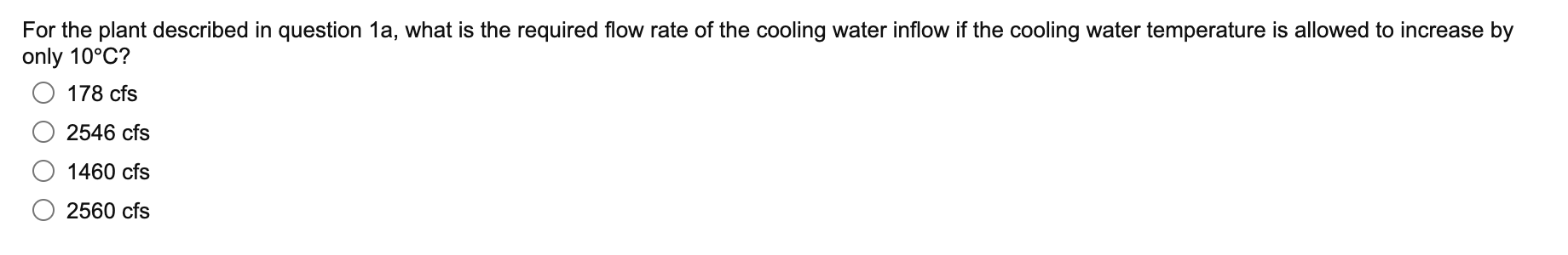 Solved For The Plant Described In Question 1a What Is The Chegg