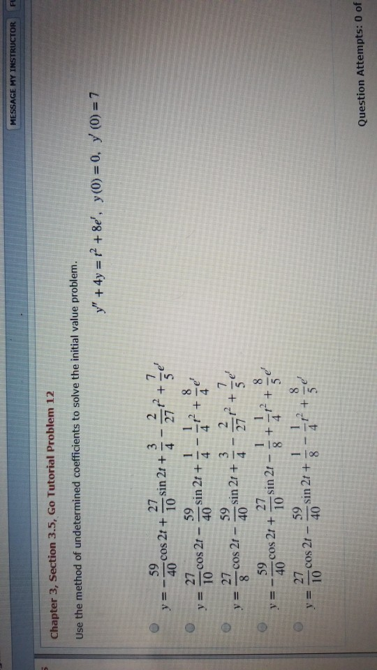 Solved Chapter 3, Section 3.5, Go Tutorial Problem 12 Use | Chegg.com