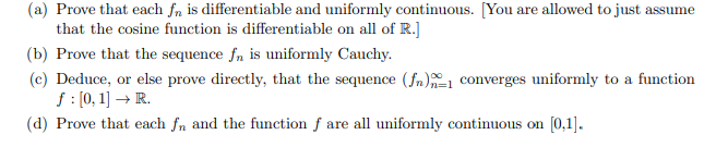 Solved Suppose that a∈(0,1) and b∈R. For each n≥1 define | Chegg.com