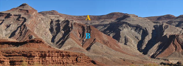 Solved The Raplee Monocline is another prominent feature | Chegg.com