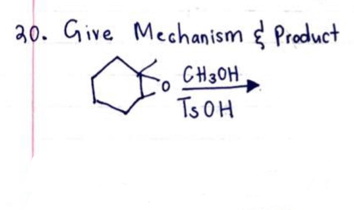 Solved Part II 19. Give mechanism and product CH3 Li 1) H307 | Chegg.com