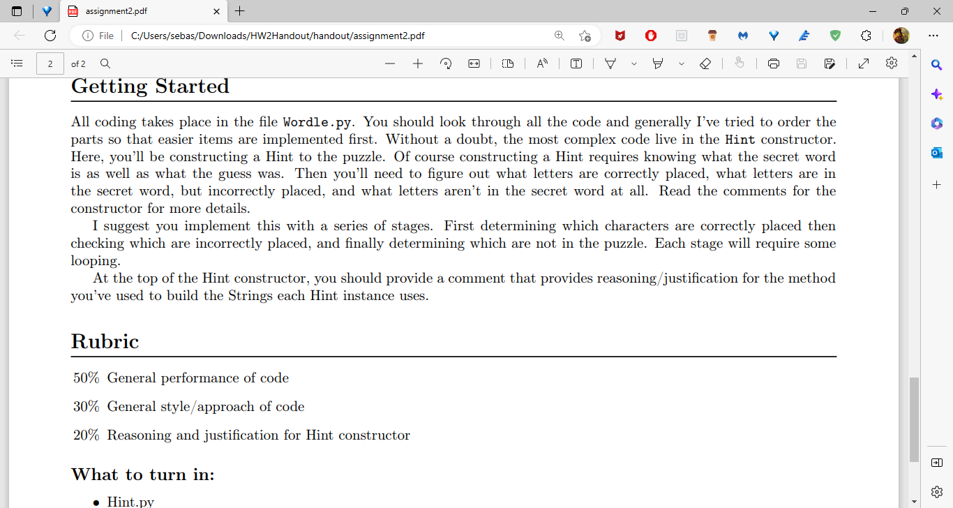 Solved In this assignment you'll work on implementing the | Chegg.com