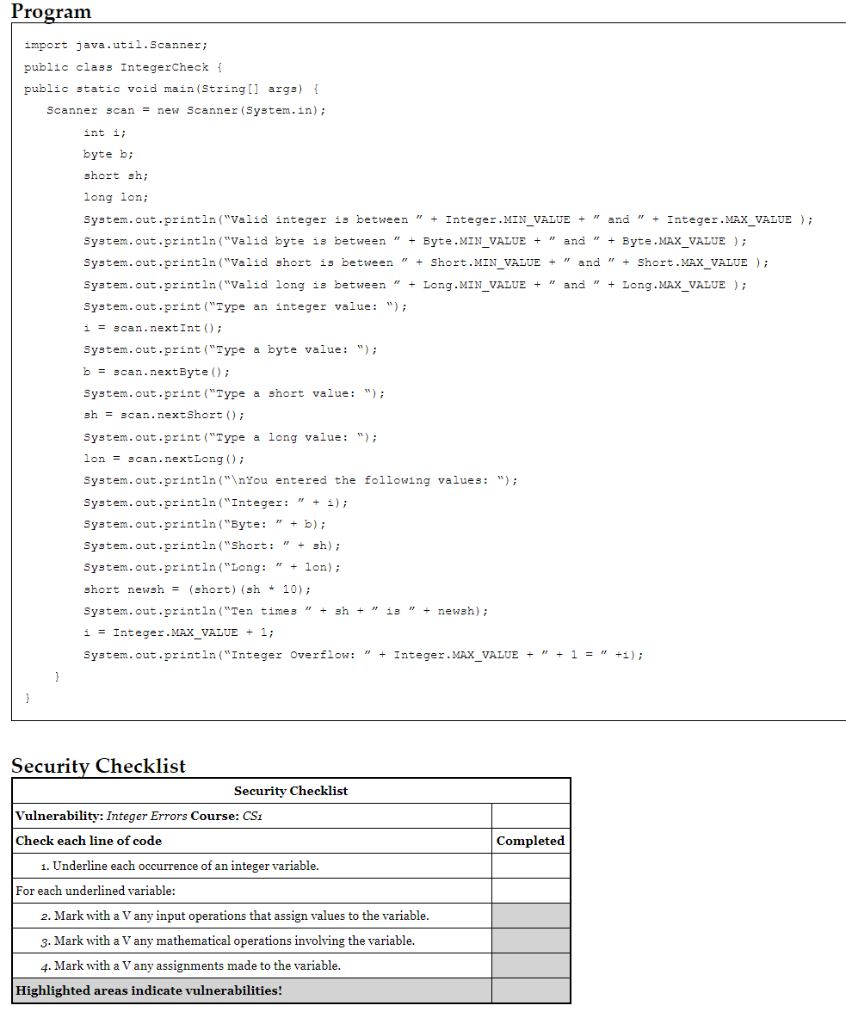Solved Programm import java.util.scanner; public class | Chegg.com