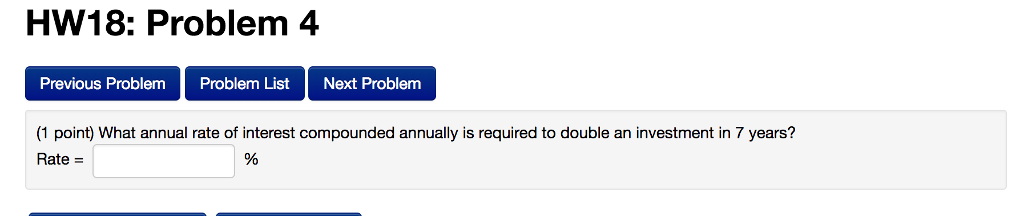 Solved HW18: Problem 4 Previous Problem Problem List Next | Chegg.com