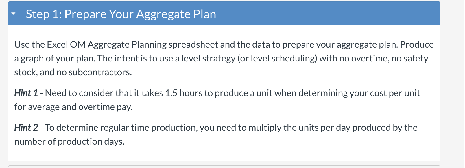 In the Module Overview, we stated that an "aggregate | Chegg.com