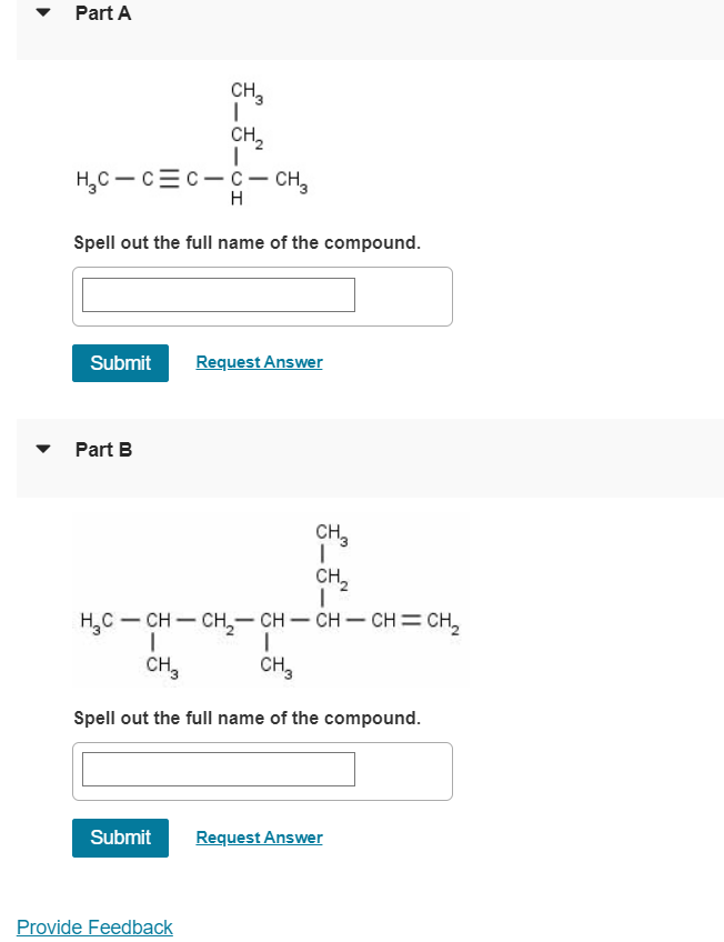 Solved Part ASpell out the full name of the compound.Request | Chegg.com