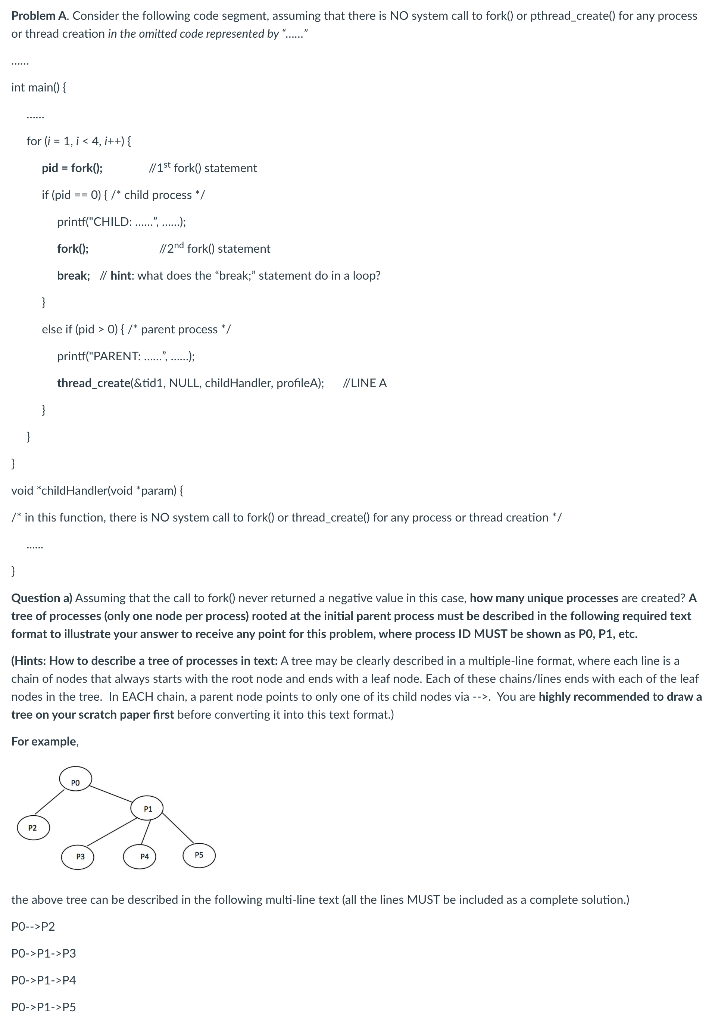 Solved Problem A. Consider the following code segment, | Chegg.com