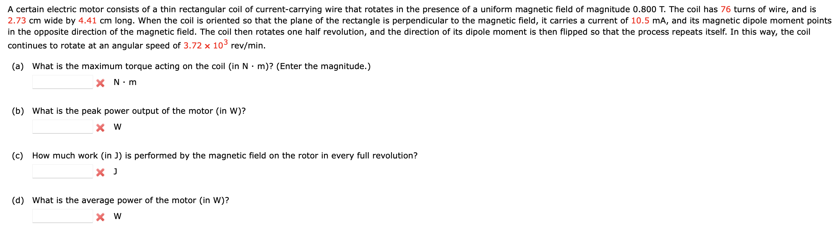 Solved continues to rotate at an angular speed of | Chegg.com